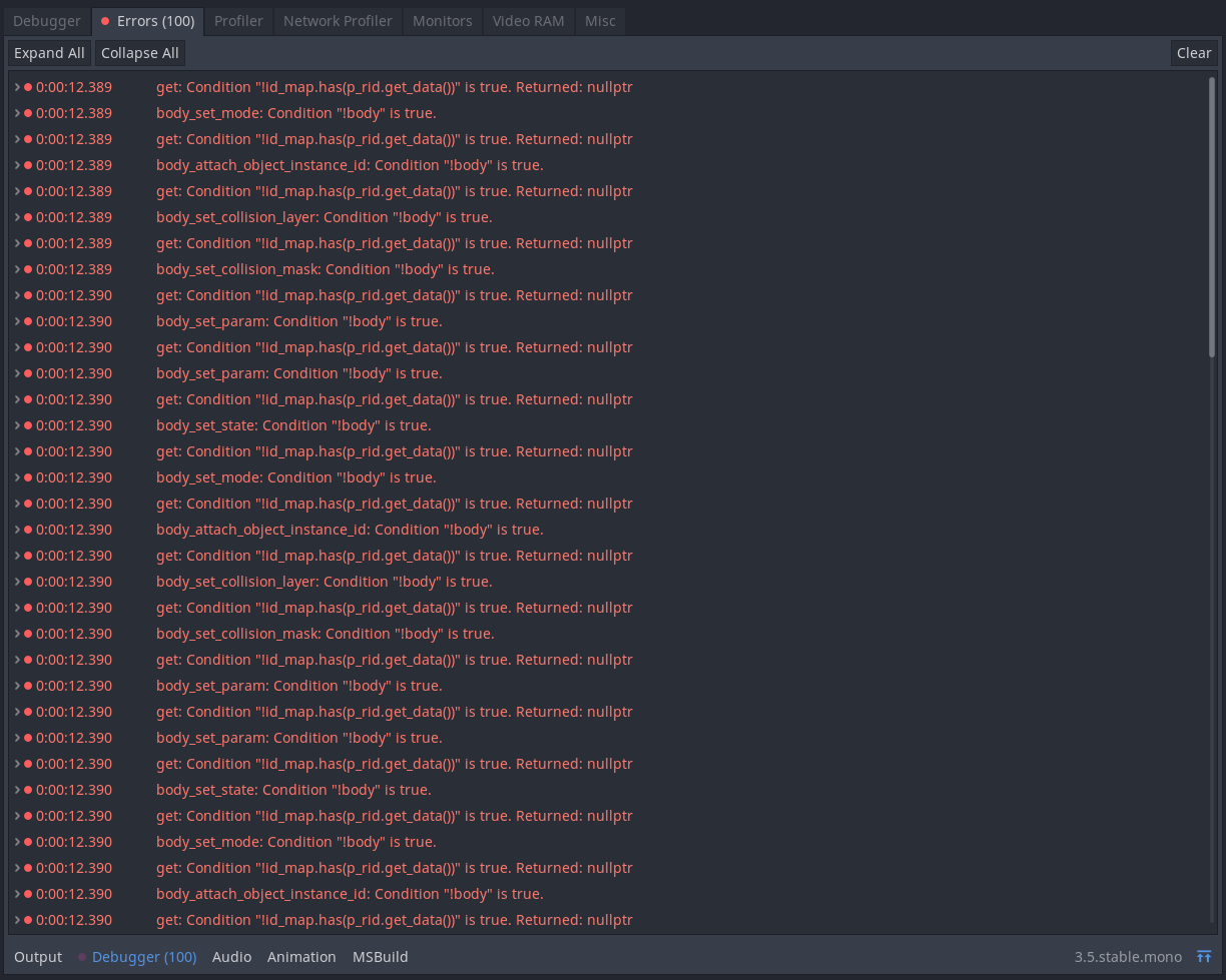 Changing the root scene to a scene loaded via ResourceLoader.LoadInteractive breaks 2D physics ...
