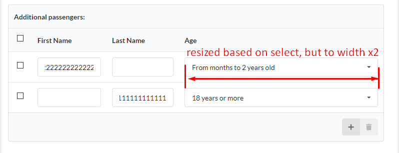 [Dropdown] Dropdown has 2x the width with input controls in a table · Issue #2133 · fomantic ...