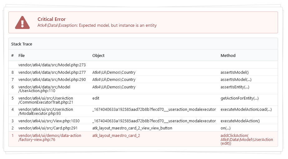 Card Demo Is Broken · Issue 1723 · Atk4 Ui · Github