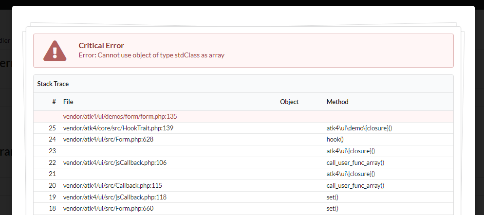 Demo That Is Unclear What It Does · Issue 1314 · Atk4 Ui · Github