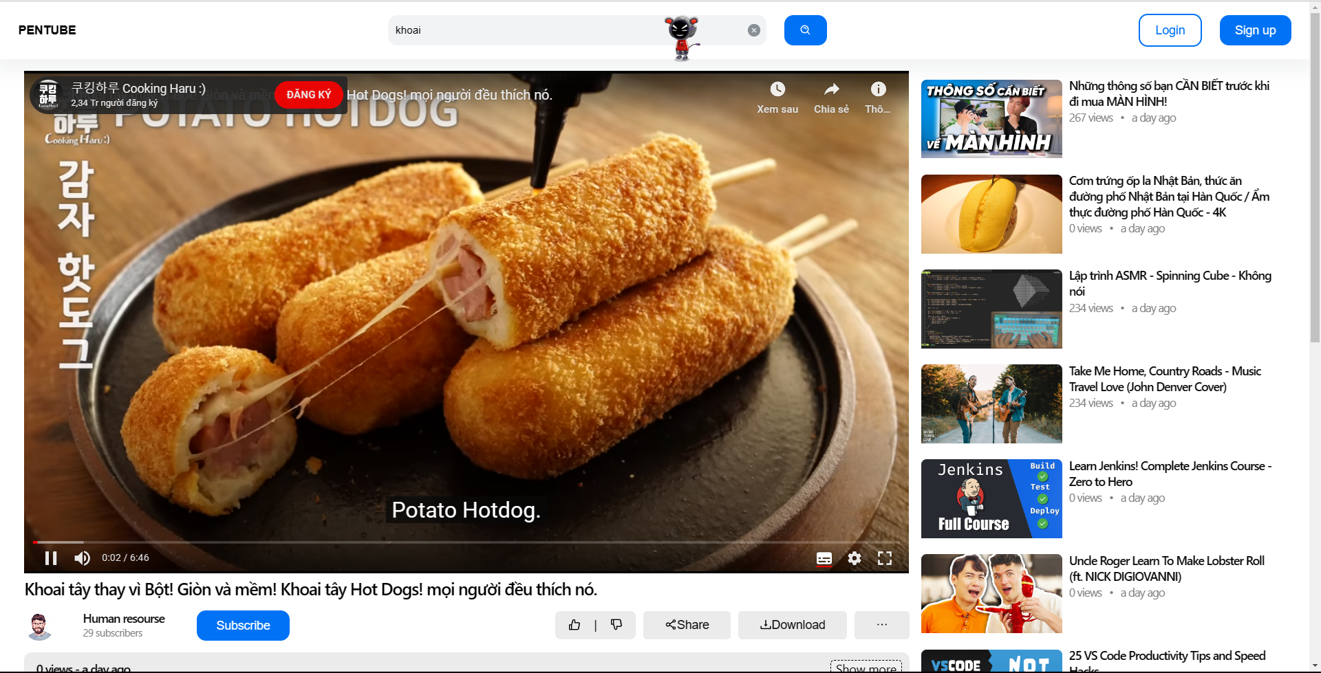 GitHub - Penguin-Production/PenTube-Frontend