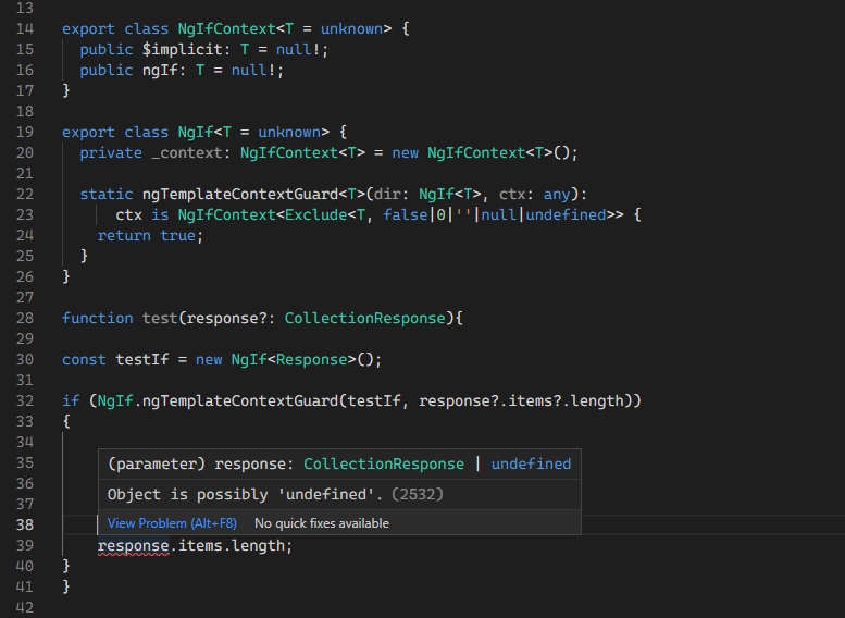 Evalution of *ngIf-Directive is not synced to template code inside of that *ngIf-block · Issue ...