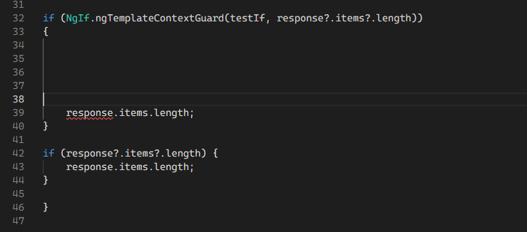 Evalution of *ngIf-Directive is not synced to template code inside of that *ngIf-block · Issue ...