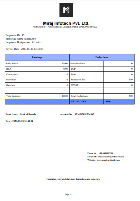 GitHub - ankitk645/PayrollManagementSystem
