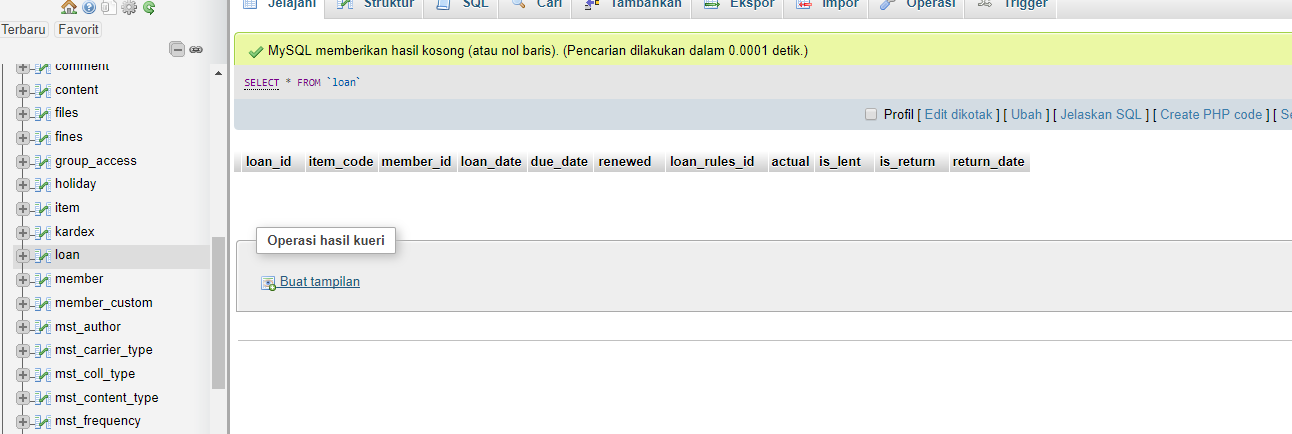 Gagal menyimpan data peminjaman di database · Issue #57 · slims/slims8 ...