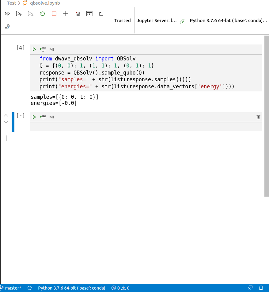 Is is possible to run qbsolv in Jupyter notebook? · Issue #154 · dwavesystems/qbsolv · GitHub