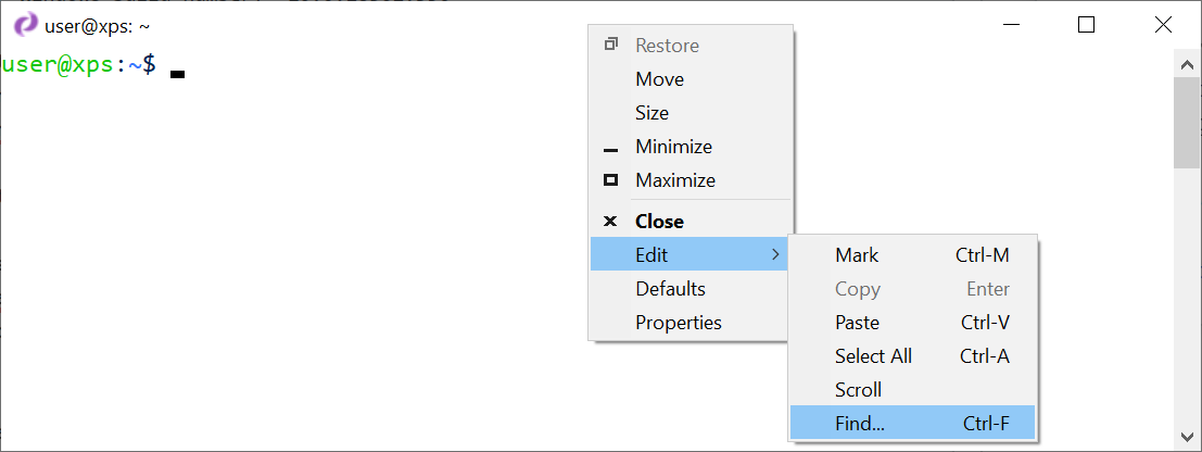 Ctrl F Not Working Issue 4532 Microsoft WSL GitHub