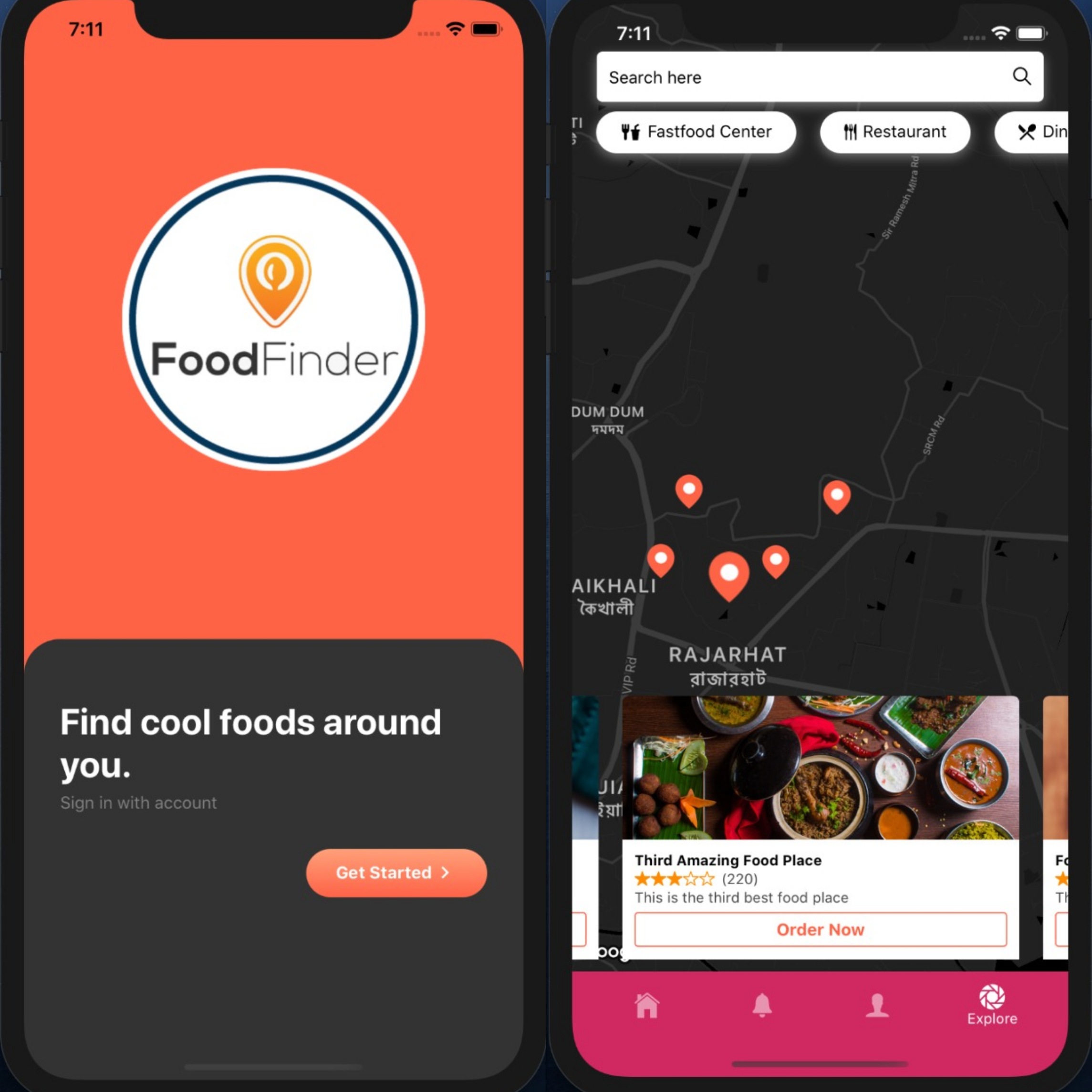 GitHub - kharioki/Food_finder: A react native implementation of a food ...