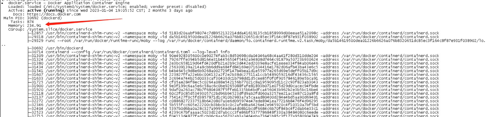 The cpu usage of dockerd increases periodically · Issue #45119 · moby/moby · GitHub