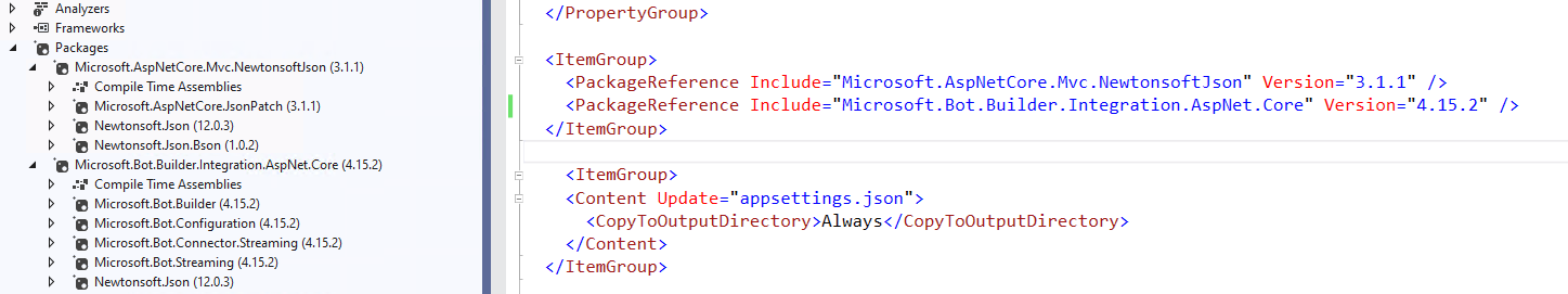 Microsoft.Bot.Builder.Integration.AspNet.Core 4.15 has a bug with App Service extension · Issue ...