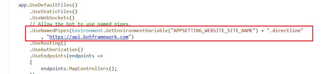 Microsoft.Bot.Builder.Integration.AspNet.Core 4.15 has a bug with App Service extension · Issue ...