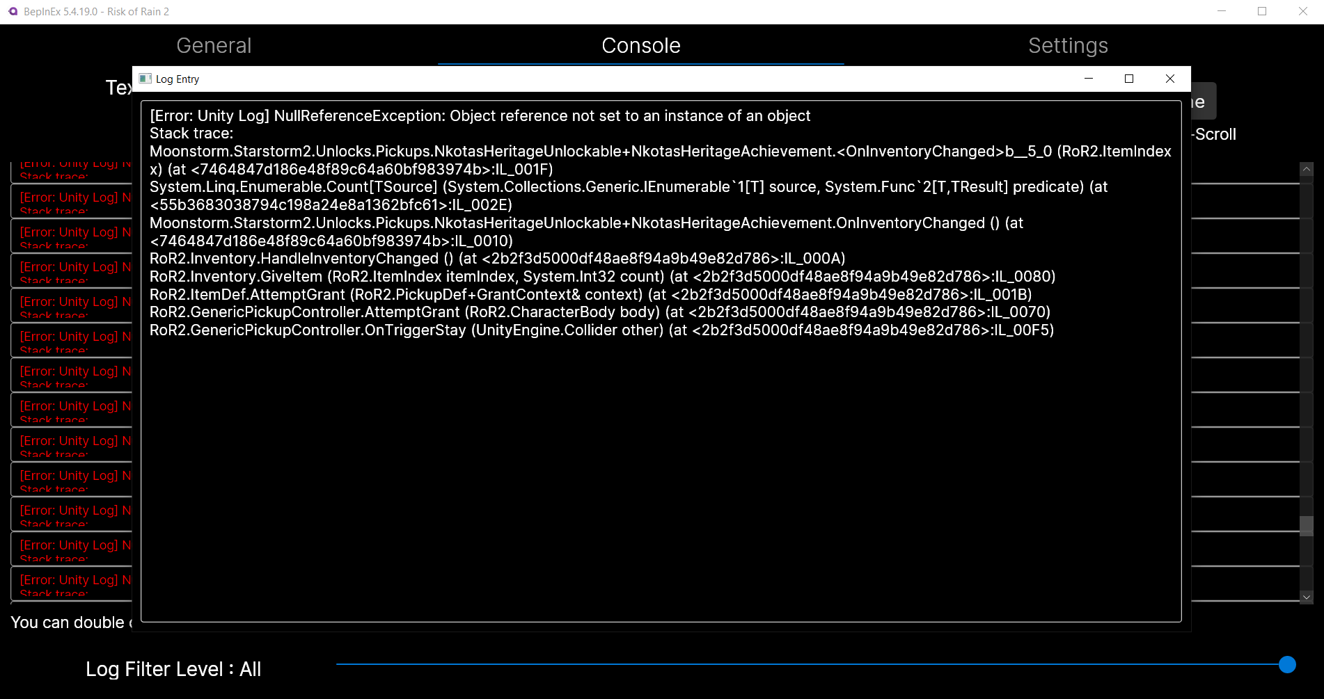 cant pick up items BUG · Issue #14 · TeamMoonstorm/Starstorm2 · GitHub