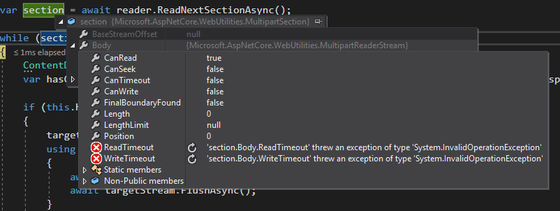 Multipart Form Data Body Is 0 · Issue 805 · Dotnetcore · Github