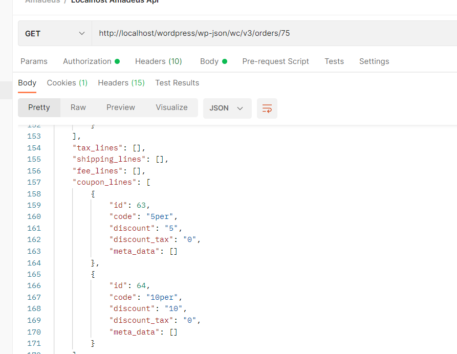 Woocommerce rest api , cant delete order coupons in v5.5.2 · Issue ...