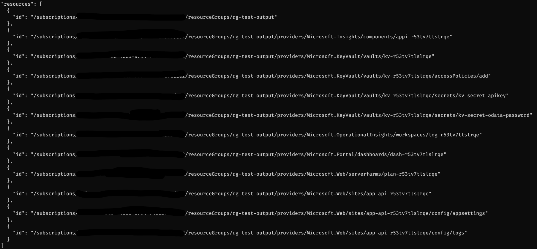 [Issue] Output of azd up and azd provision · Issue #2204 · Azure/azure-dev · GitHub