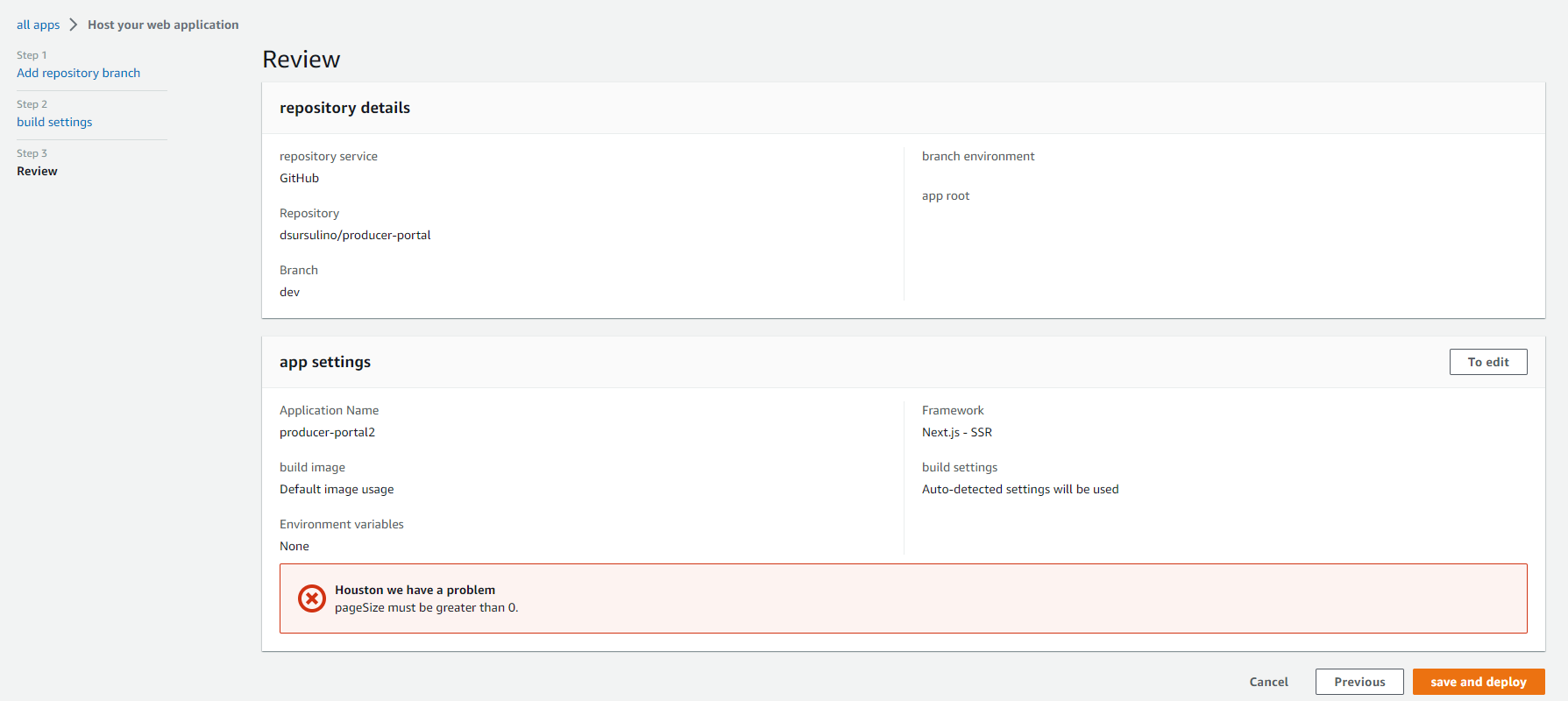 Provisioning not work · Issue #3420 · aws-amplify/amplify-hosting · GitHub