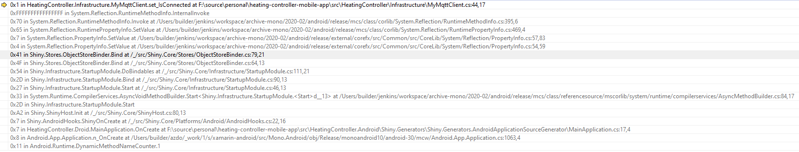 [Bug]: Private property setter being called in generic (non-Shiny) class · Issue #740 · shinyorg ...