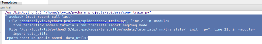 ImportError:no module named "data_utils" · Issue #2983 · tensorflow/models · GitHub