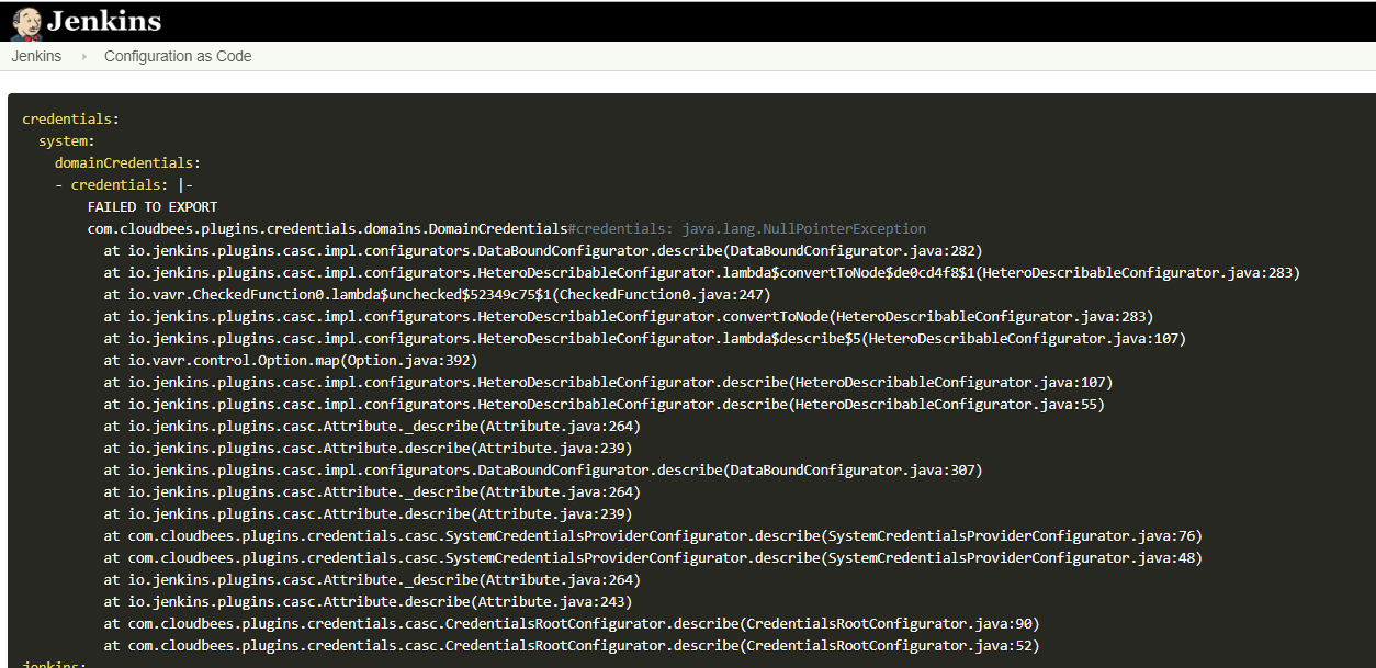 error when using secret files · Issue #1154 · jenkinsci/configuration-as-code-plugin · GitHub