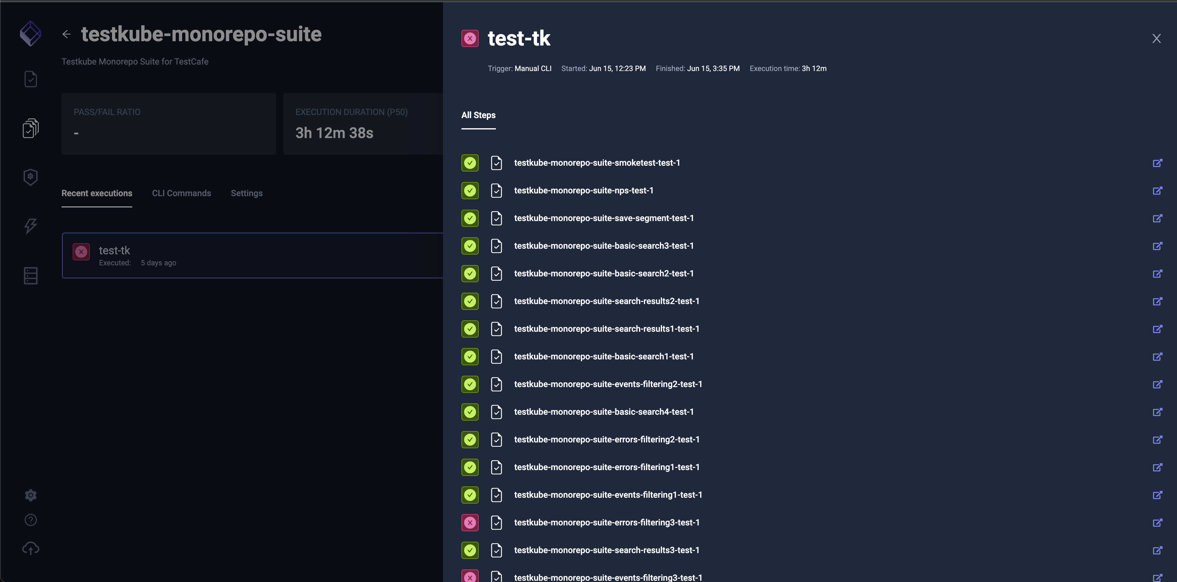 Ui Sidebar For Testsuite Execution Doesn T Scroll · Issue 4076 · Kubeshop Testkube · Github