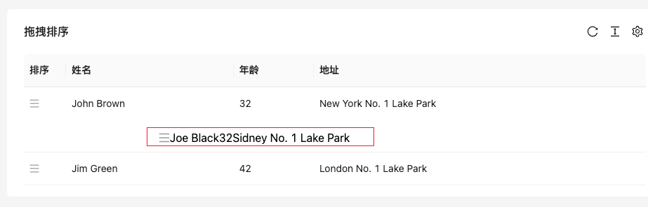 🐛[BUG]拖动排序表格拖动的元素样式丢失 · Issue #6548 · ant-design/pro-components · GitHub