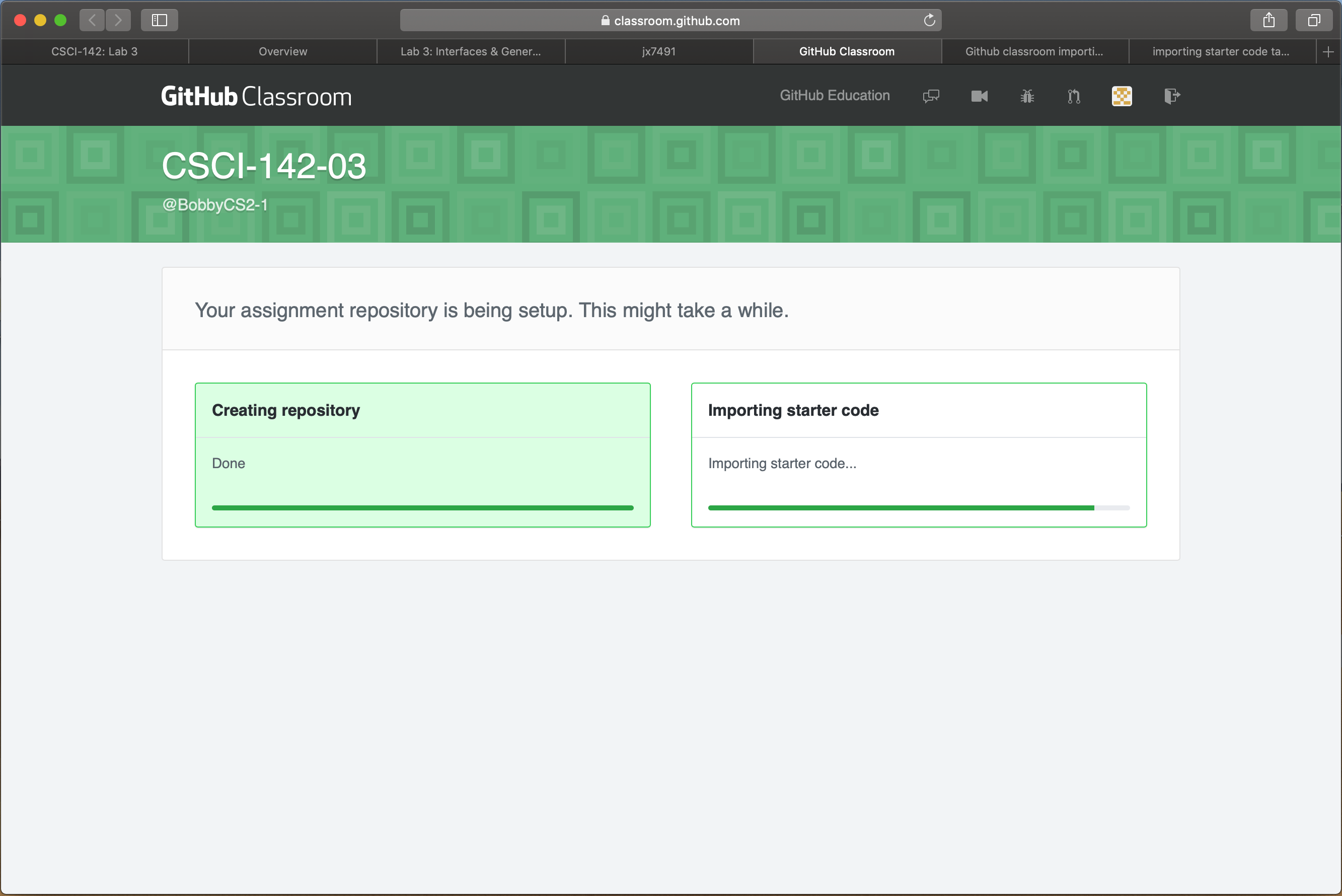 Class Invite/Repository Creation Taking Excessive Time · Issue #1757 · github-education ...
