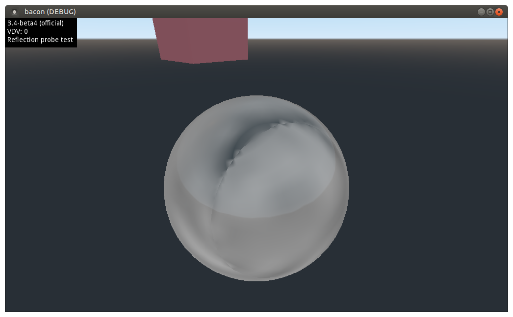 GLES3 (as opposed to GLES2) reflection probes at odd angle and don't seem to reflect objects ...