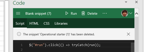 Delete should ask for a confirmation! · Issue #204 · OfficeDev/script-lab · GitHub