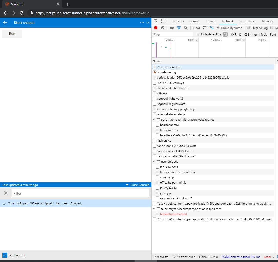 Alpha runner error in console · Issue #413 · OfficeDev/script-lab · GitHub