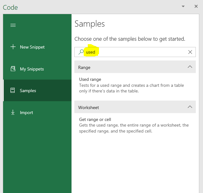 Collapse Samples By Default · Issue 234 · Officedevscript Lab · Github