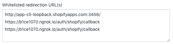 The CLI tool does not prompt user to update the app url each time a new ngrok tunnel is started ...