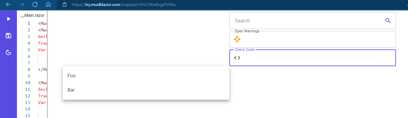 MudSelect not displaying options for all Origins · Issue #4782 · MudBlazor/MudBlazor · GitHub