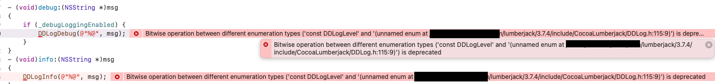 Cannot compile with c++ 20 due to deprecated enum-enum conversion · Issue #1332 ...