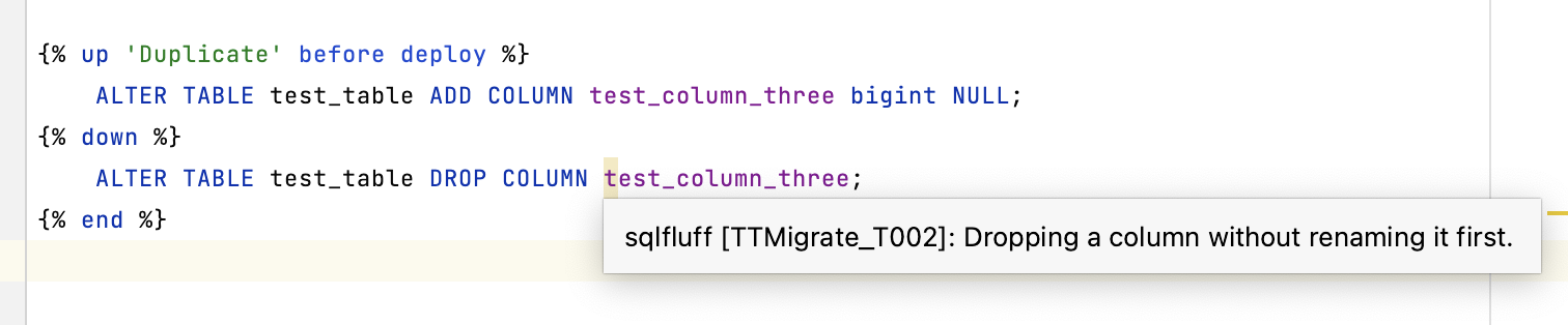 Report the end/stop location / width of violations so that violations can be accurately ...