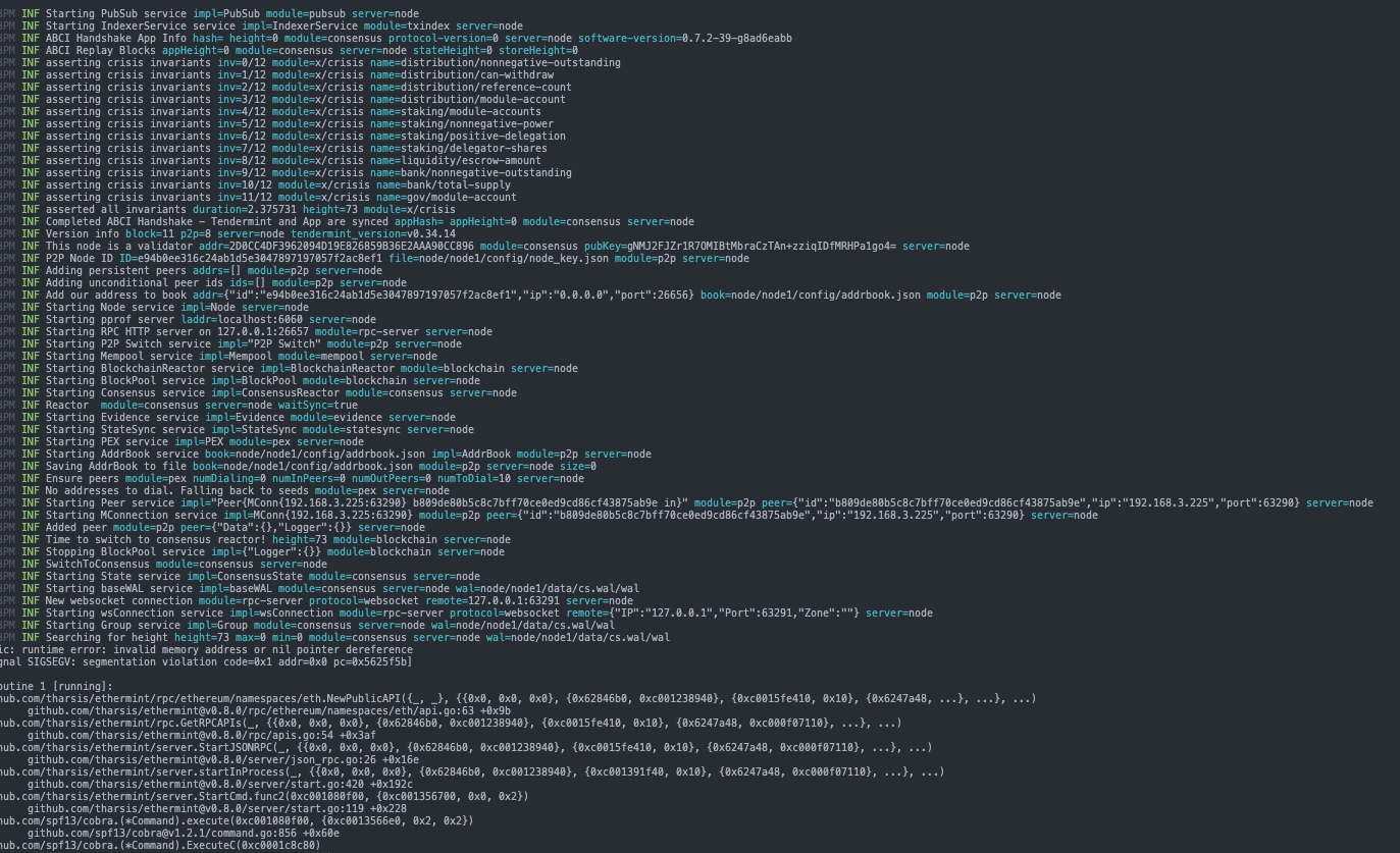 problem：export genesis upgrade chain · Issue #856 · evmos/ethermint · GitHub