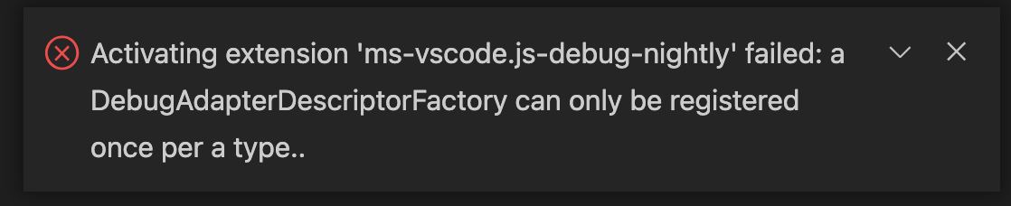 multiple debuggers can be registered with the same type · Issue #127283 ...