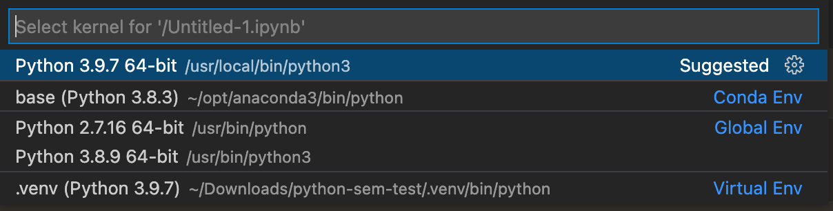 All python kernelspecs installed to global locations are hidden when python extension is ...