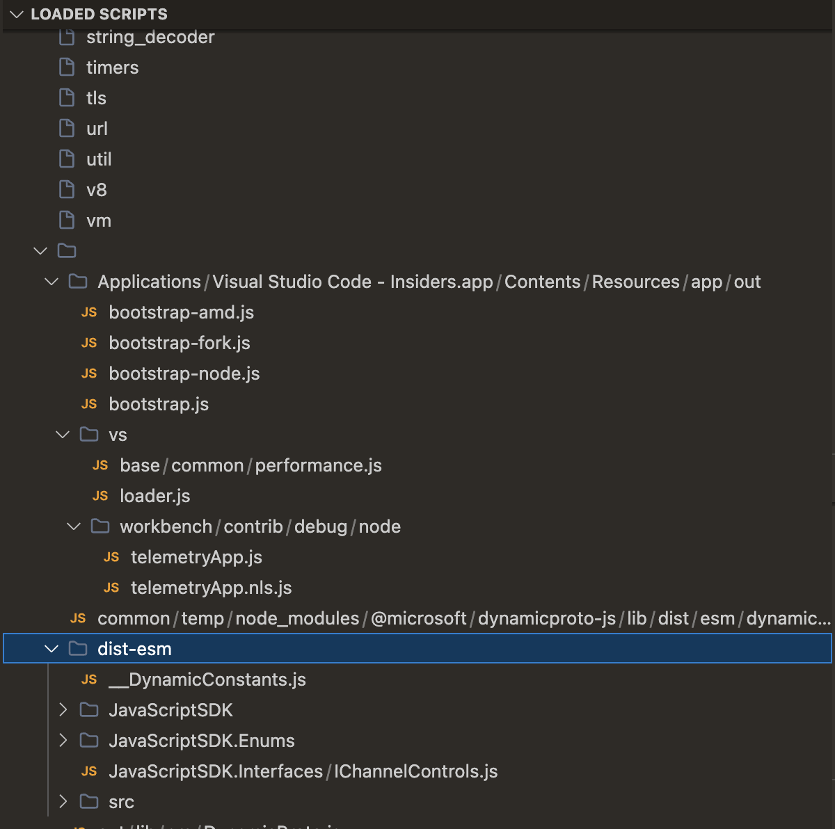 Debugging a node.js process under ext-host spawns a process under shared process · Issue #194878 ...