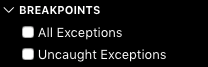 [Request] Distinguish thrown from uncaught exceptions. · Issue #37765 · microsoft/vscode · GitHub