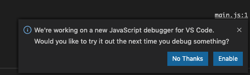 Increase js-debug adoption in Insiders · Issue #333 · microsoft/vscode-js-debug · GitHub