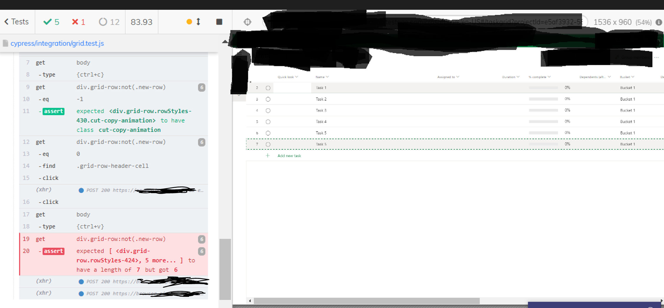 Paste via keyboard fails in CI, but passes in UI mode · Issue #23278 ...