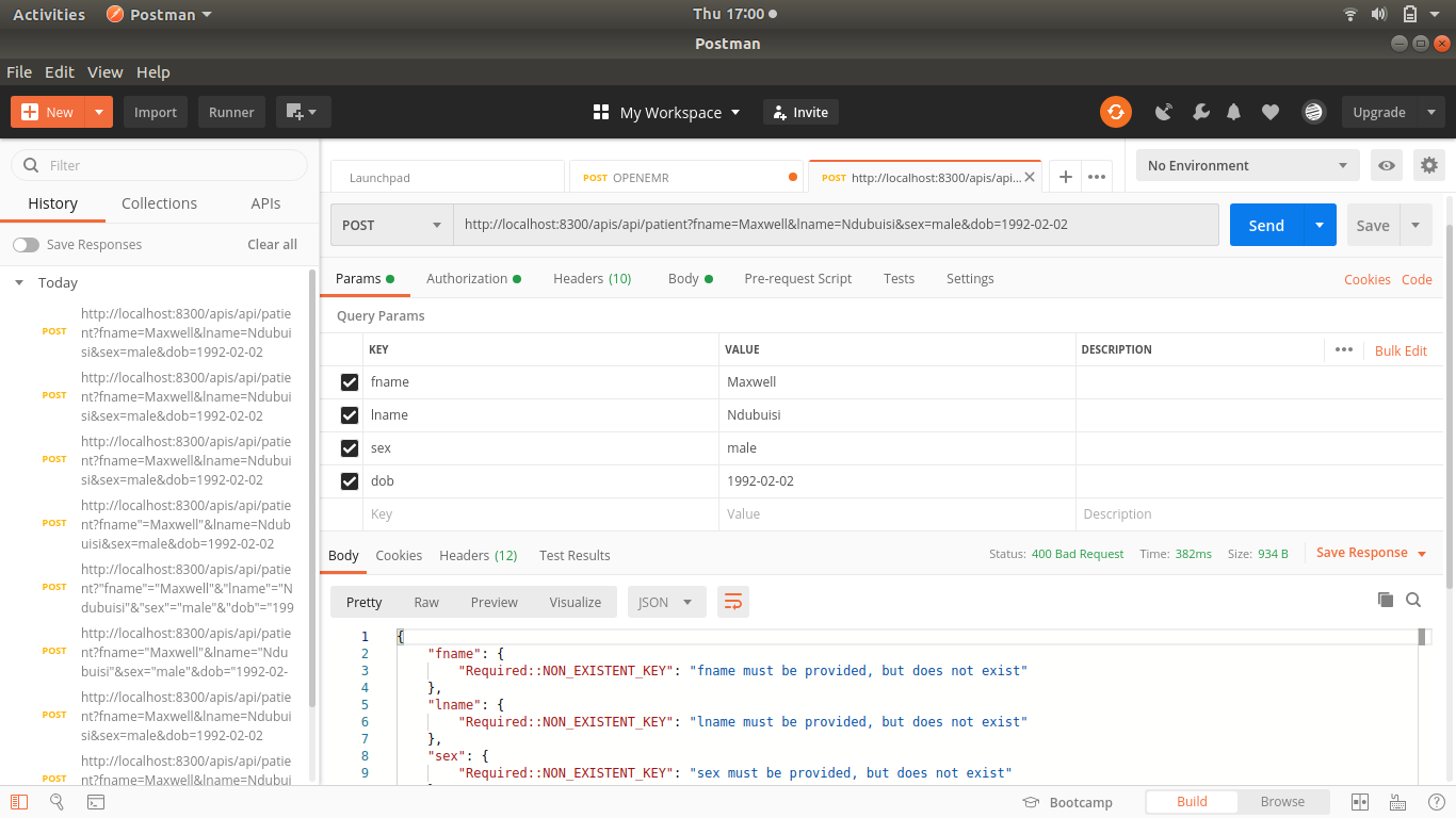 Create Patient Encounter API · Issue #3131 · openemr/openemr · GitHub