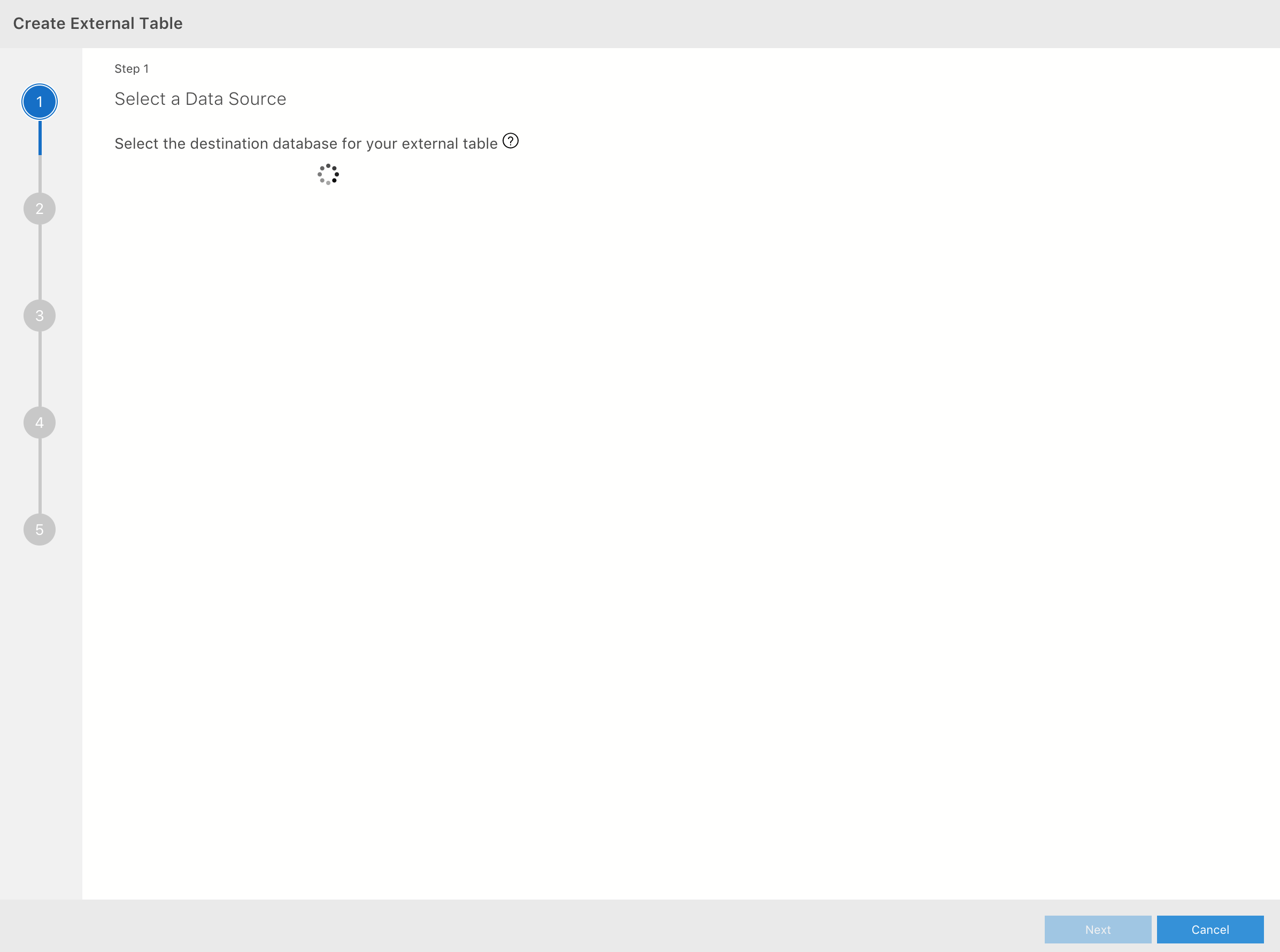 loading-the-first-page-in-the-create-external-table-takes-close-to-5-10