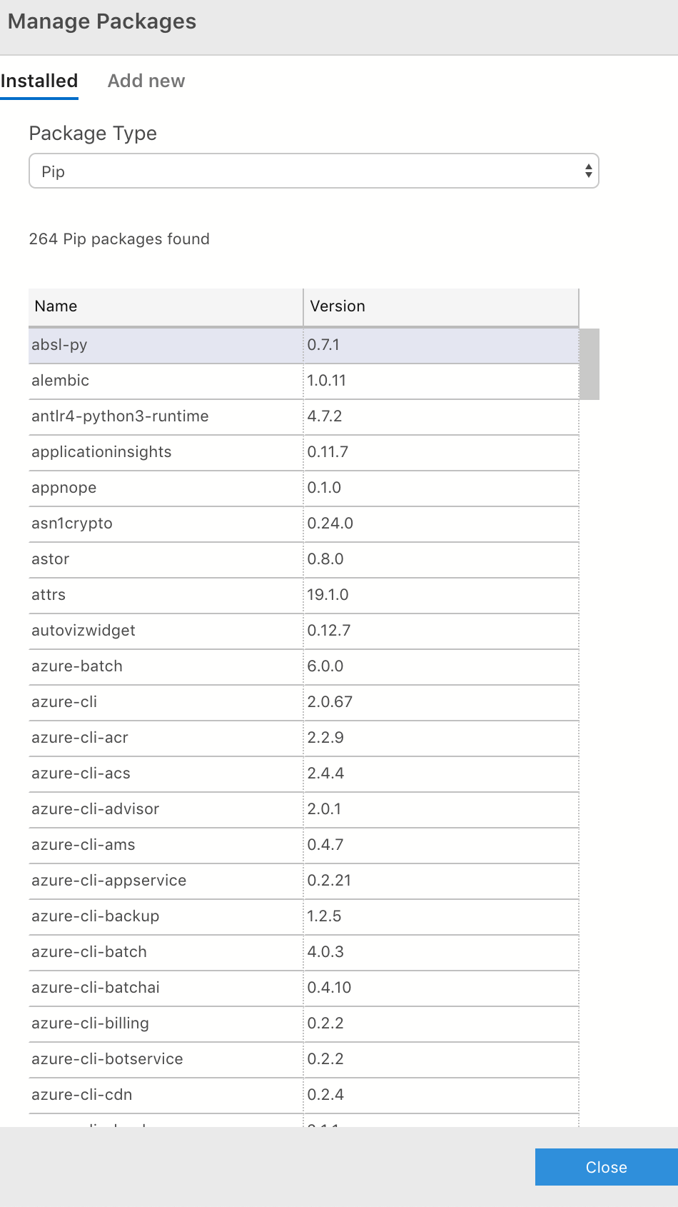 I Cannot Search For Packages By Typing The Name In This List · Issue 6508 · Microsoft 