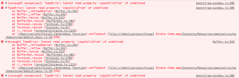 Split terminal freezes · Issue #71572 · microsoft/vscode · GitHub