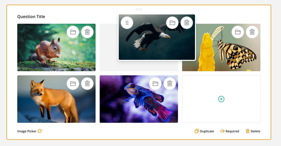 drag-drop "shadow styles" for imagepicker · Issue #2220 · surveyjs/survey-creator · GitHub