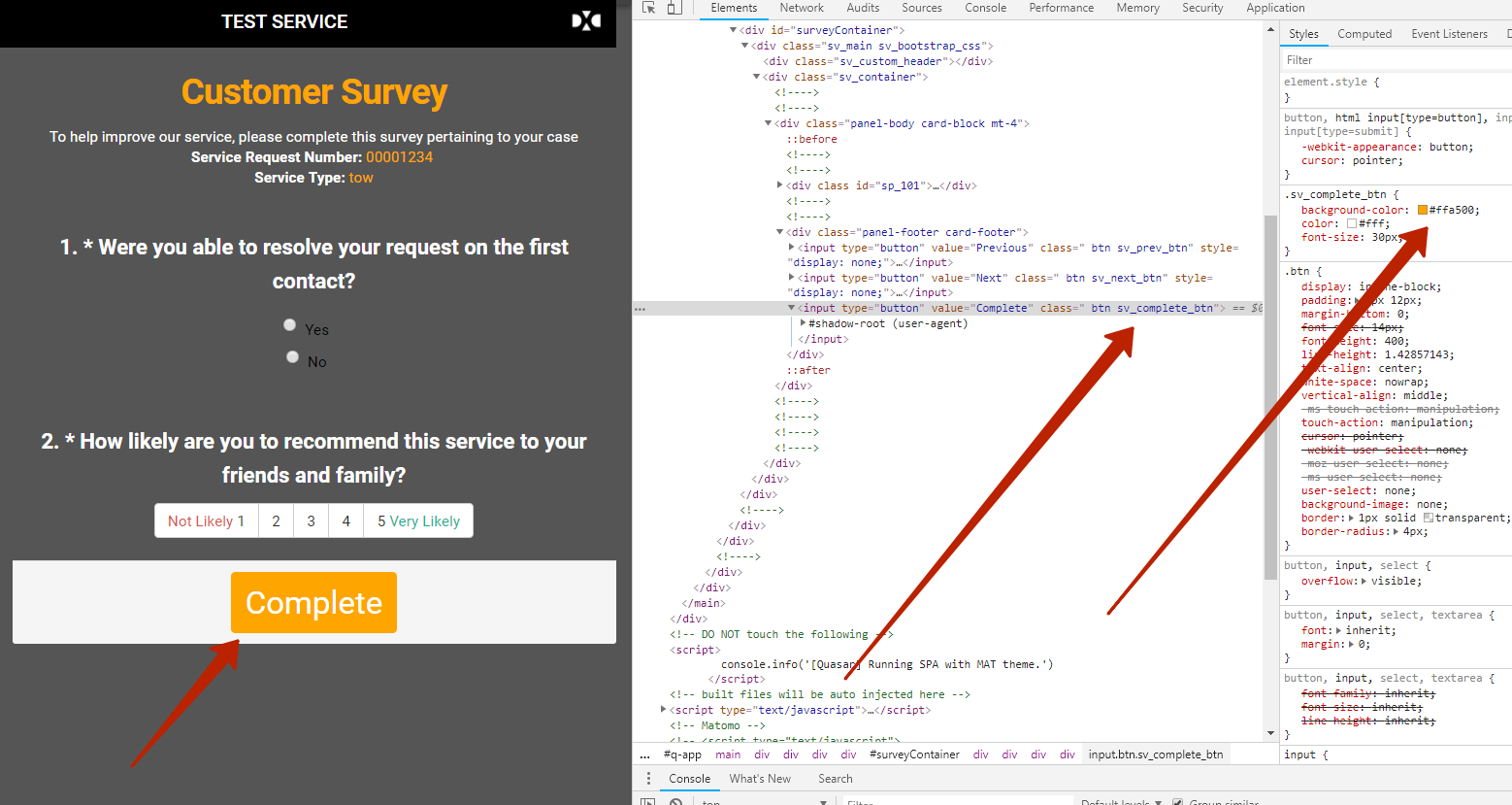 Request: More Customization · Issue #949 · surveyjs/survey-library · GitHub