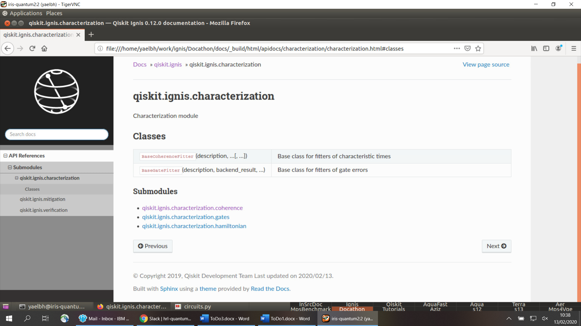 The left panel in the HTMLs is strange · Issue #349 · qiskit-community/qiskit-ignis · GitHub