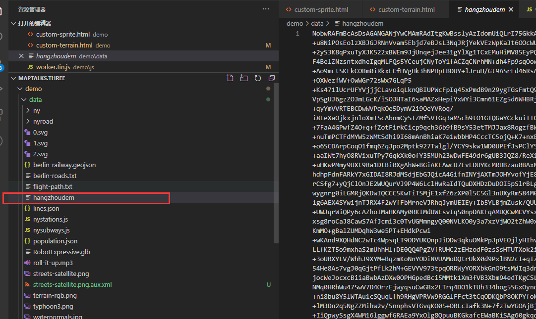 三维地形数据问题 · Issue #193 · maptalks/maptalks.three · GitHub