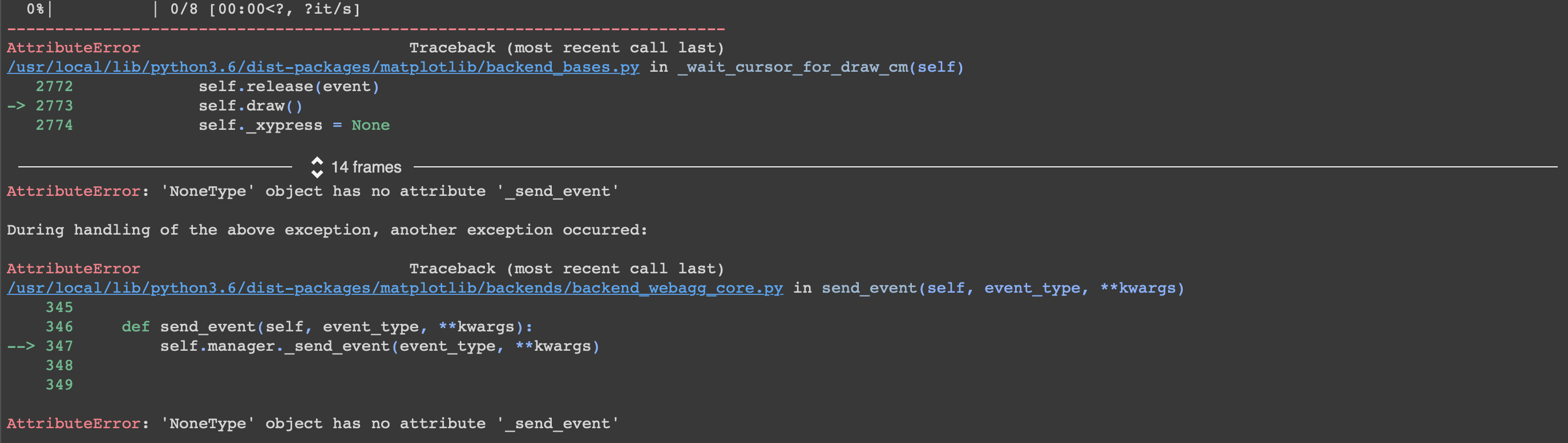 error while executing evaluate_network · Issue #627 · DeepLabCut/DeepLabCut · GitHub